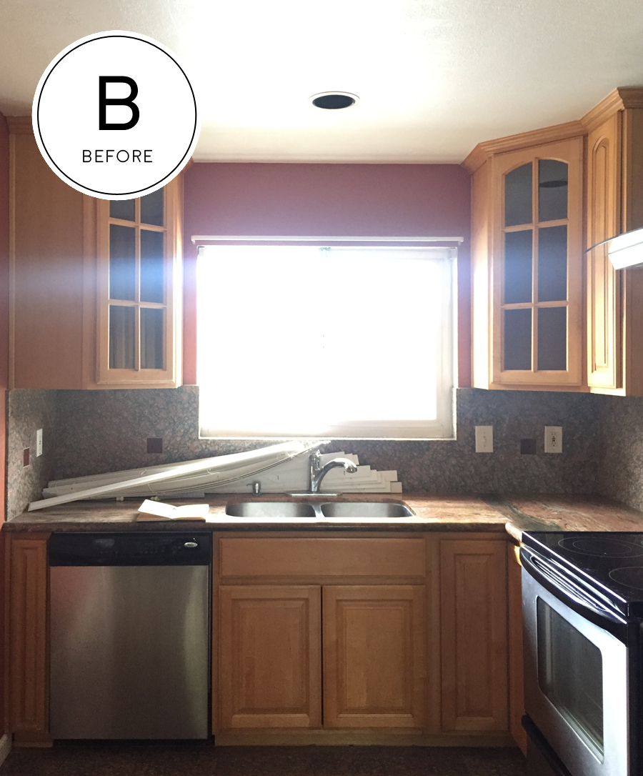 Before and After: Jess and Jon's Kitchen Remodel - BAY ON A BUDGET